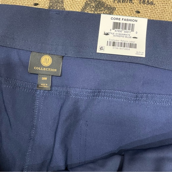 JM Collection | Pants & Jumpsuits | Jm Collection Nwt Intrepid Blue ...
